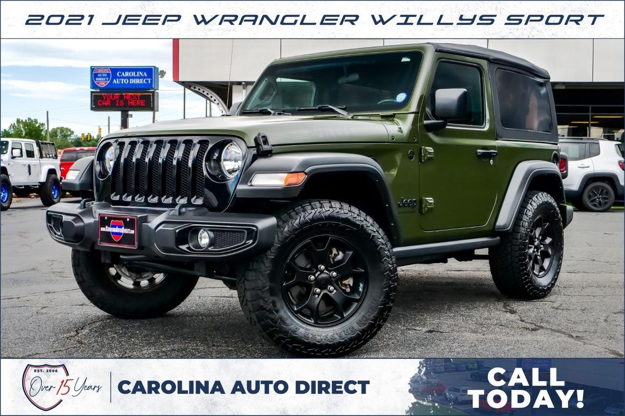 2021 Jeep Wrangler Willys Sport / Moab Wheels / Sarge Green! Lincolnton ...