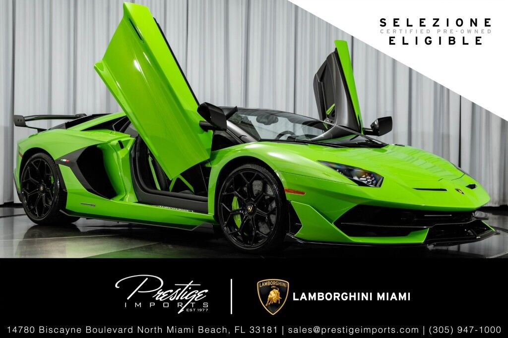 Used Lamborghini Aventador SVJ Miami FL