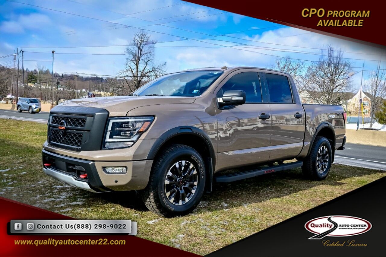 Used 2021 Nissan Titan PRO-4X, FULLY LOADED, Rear Entertainment, Pano ...