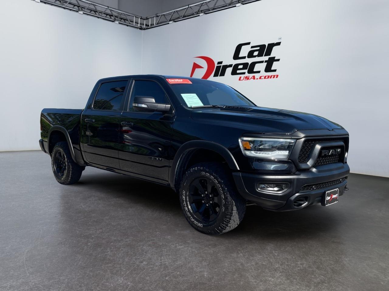 2021 Ram 1500 REBEL, CREW CAB 4 DOOR 4X4, LEATHER, HEATED SEATS ...