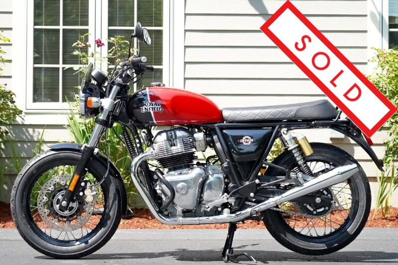 2021 Royal Enfield Interceptor INT650 Ravishing Red Custom Sold ...