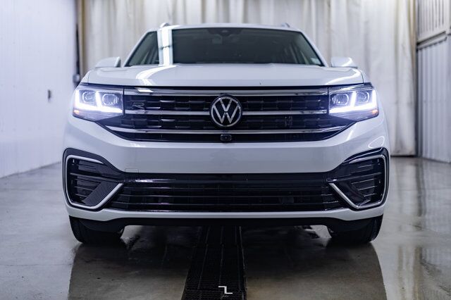 2021 Volkswagen Atlas 4Motion Execline R-Line Leather Roof Nav BCam Red ...