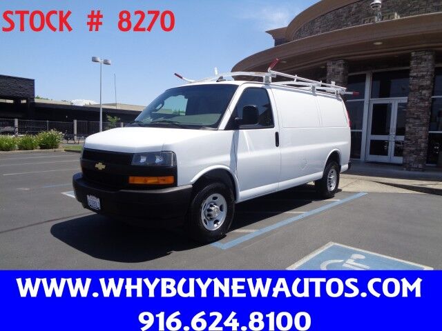 2022 Chevrolet Express 2500 ~ Ladder Rack & Shelves ~ Only 10K Miles ...