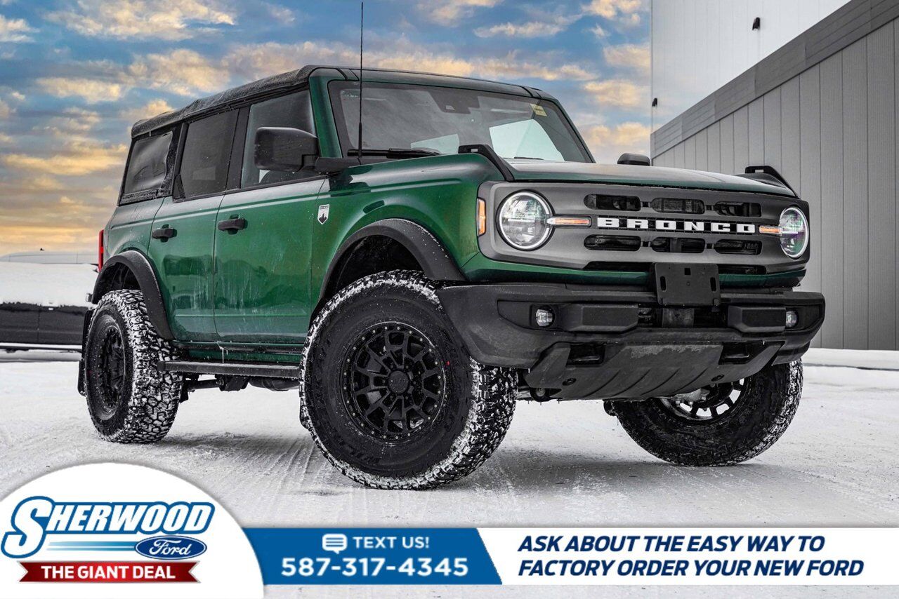 New Ford Bronco vehicles for sale in Sherwood Park, AB