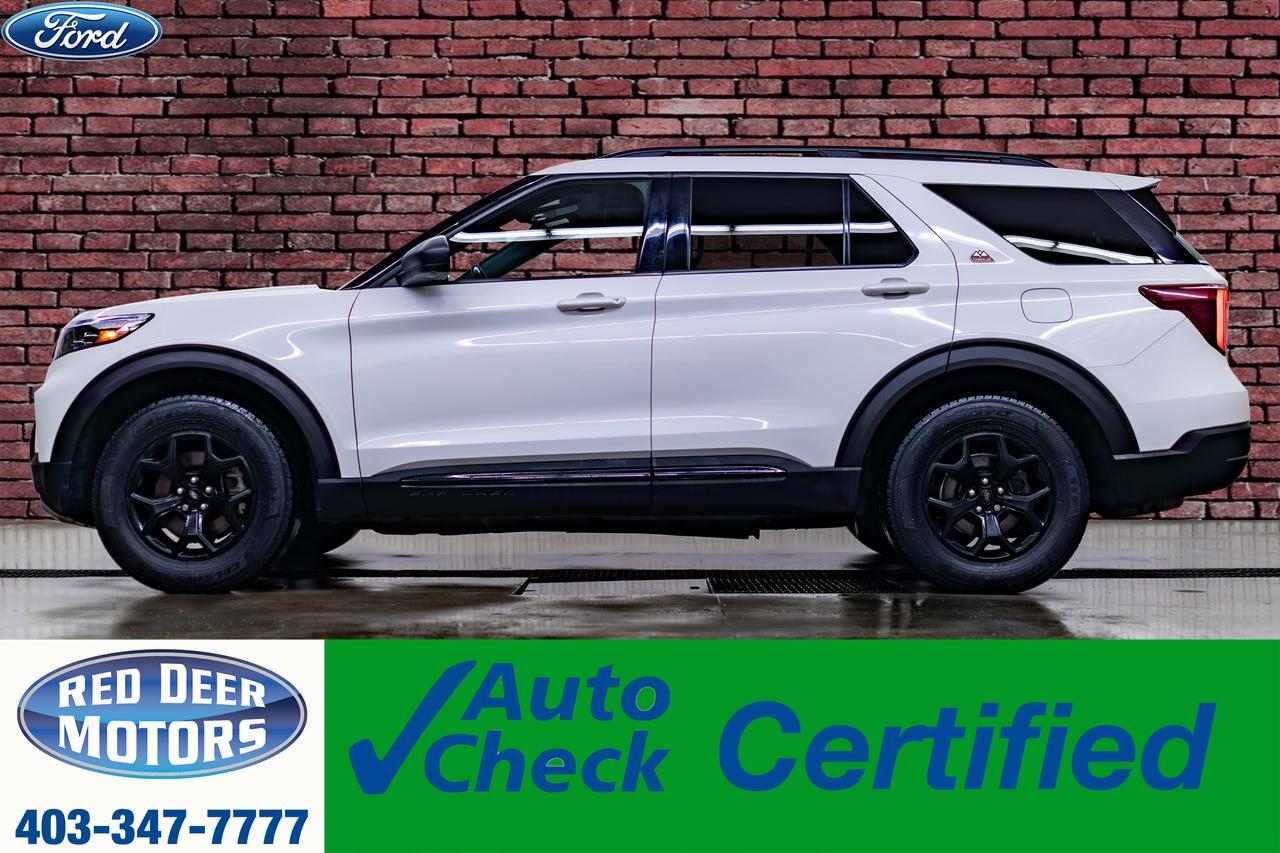 Used 2022 Ford Explorer AWD Timberline Leather Roof Nav BCam in Red Deer AB