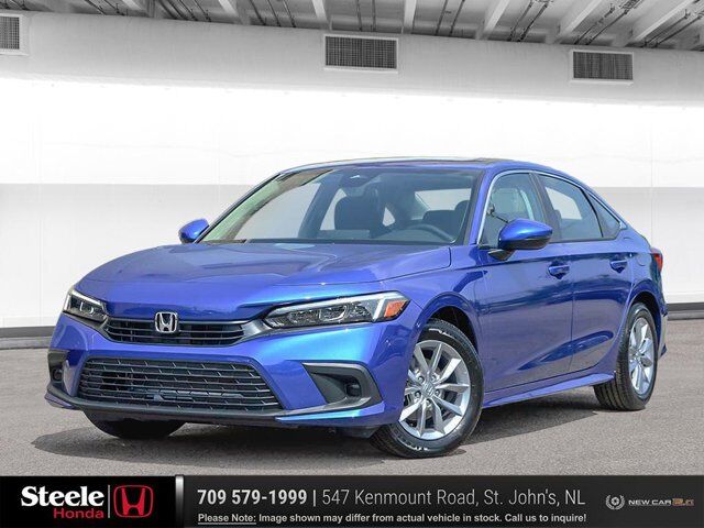 New 2022 Honda Civic Sedan EX St. John's NL