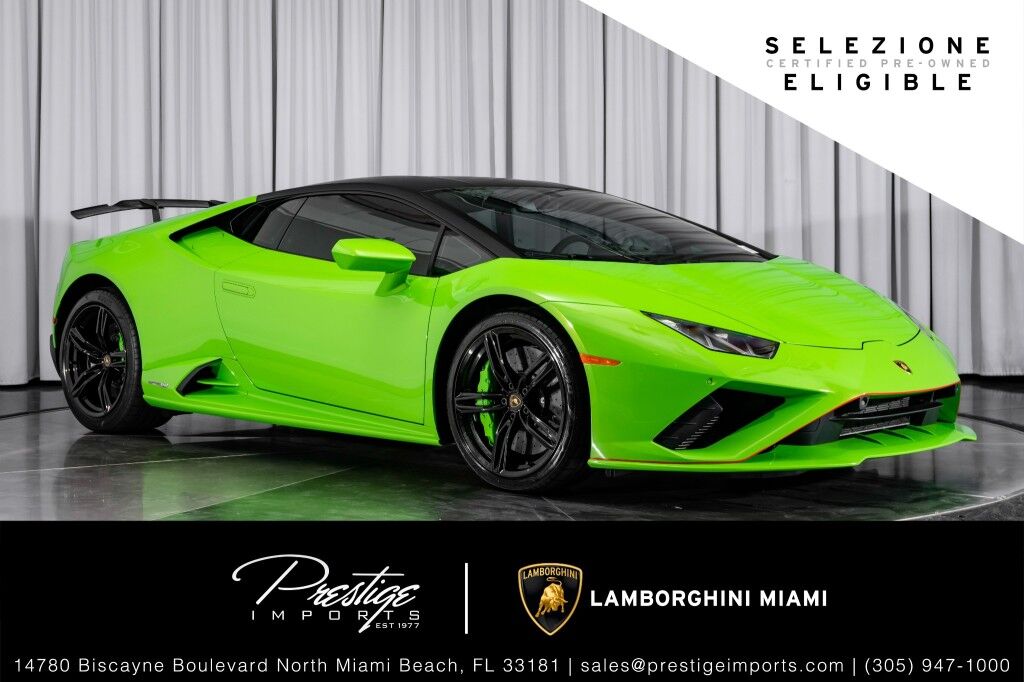 Used 2022 Lamborghini HURACAN EVO Miami FL
