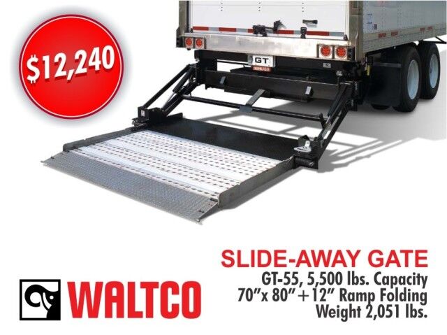 New 2022 Waltco GT-55 5,500 lbs Capacity Slide-Away Lift Gate in ...