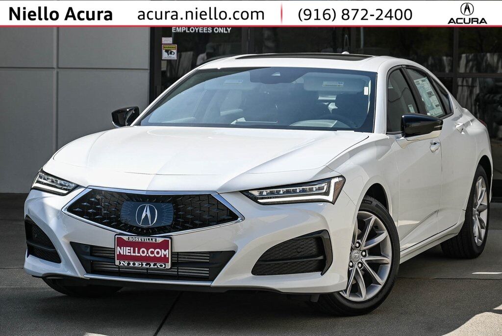 New Acura TLXs at the Roseville Automall