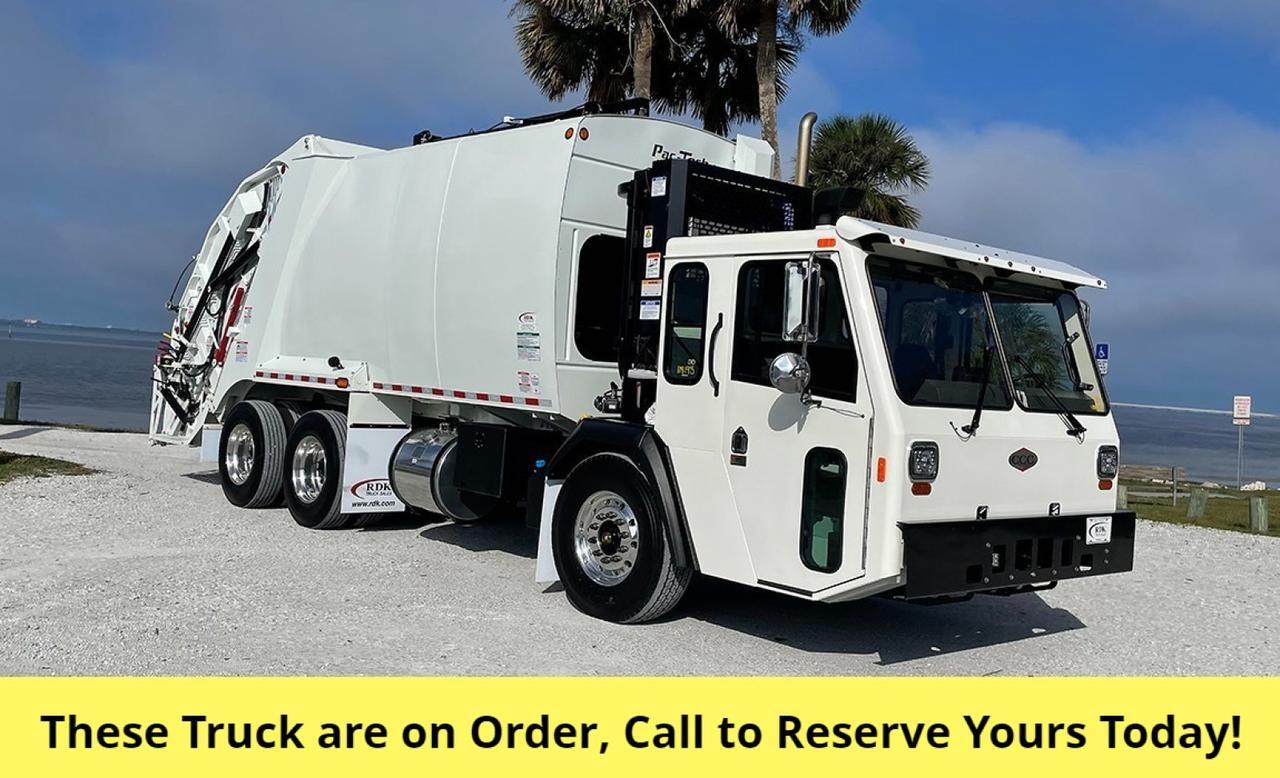 2024 Battle Motors LET2-46 25 yd Pac-Tech Rear Loader Garbage Truck ...