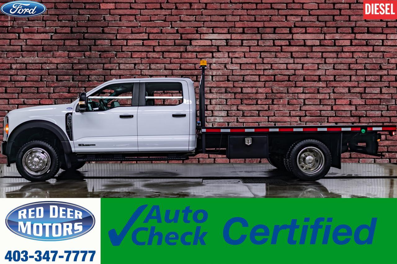 2023 Ford F-550 4x4 Crew Cab XL 12 Ft. Deck Diesel Red Deer AB 63010112