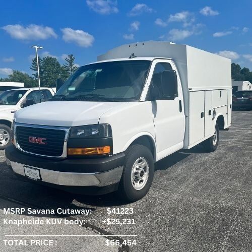 New 2023 GMC Savana Cutaway 3500 Missouri and Illinois