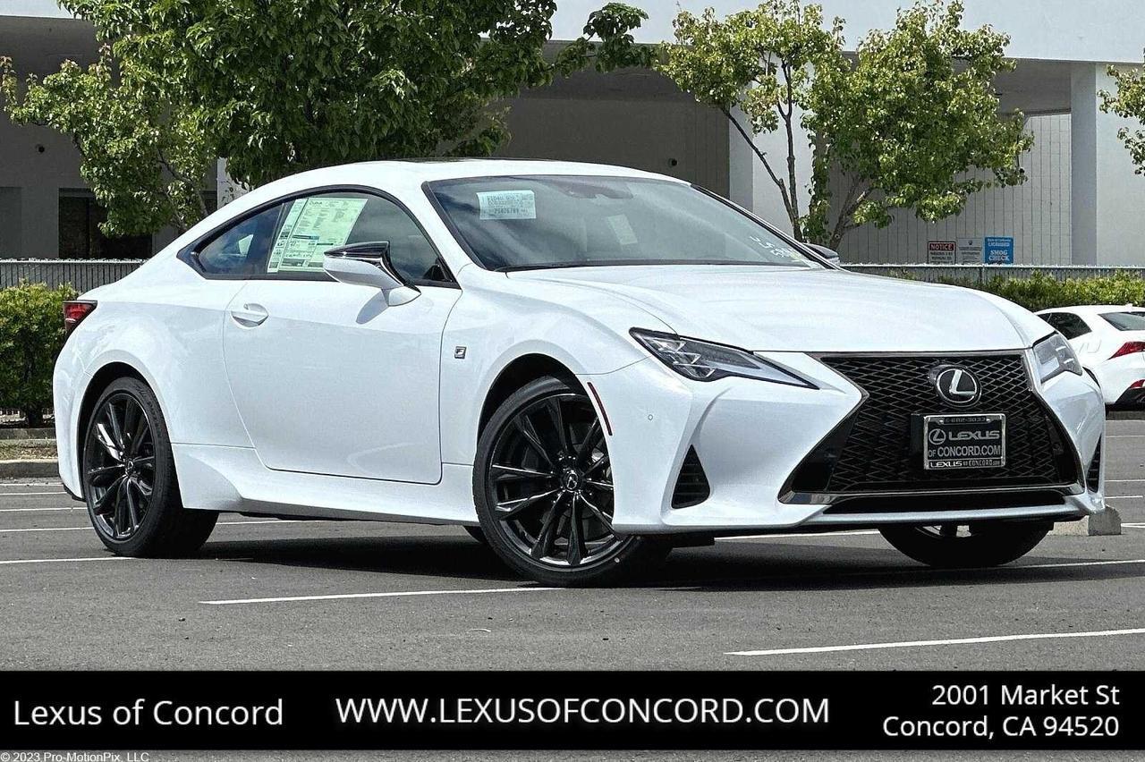 New 2023 Lexus RC 350 F SPORT in Concord CA