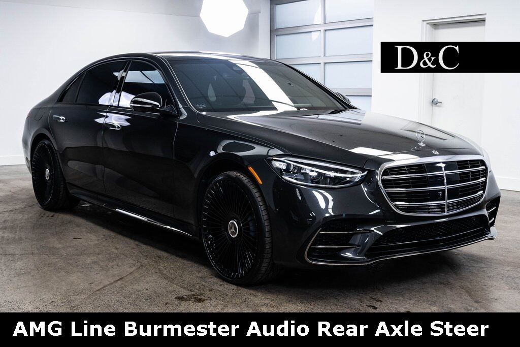 Used 2023 Mercedes-Benz S-Class S 580 4MATIC AMG Line Burmester Audio ...