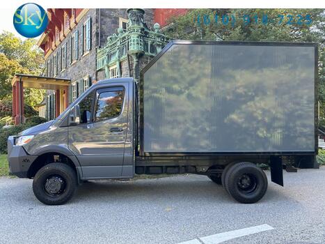 Used Mercedes-Benz Sprinter Cab Chassis AWD Custom Box Truck / Overland ...