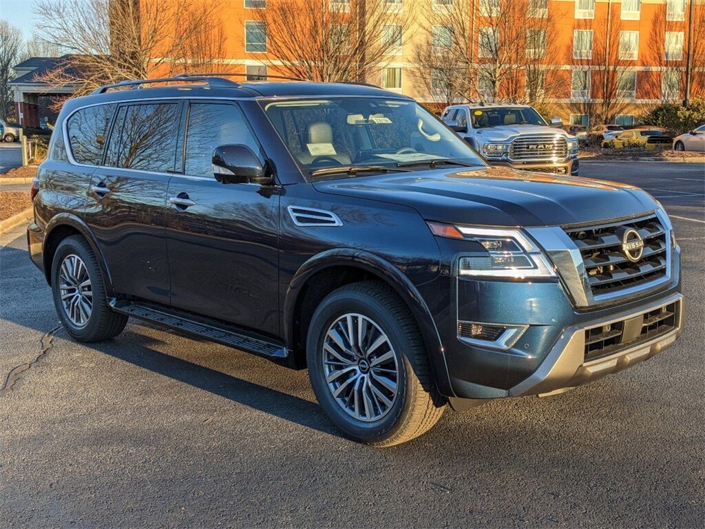 New 2023 Nissan Armada Sl Midnight Edition Captain Chairs Package ...