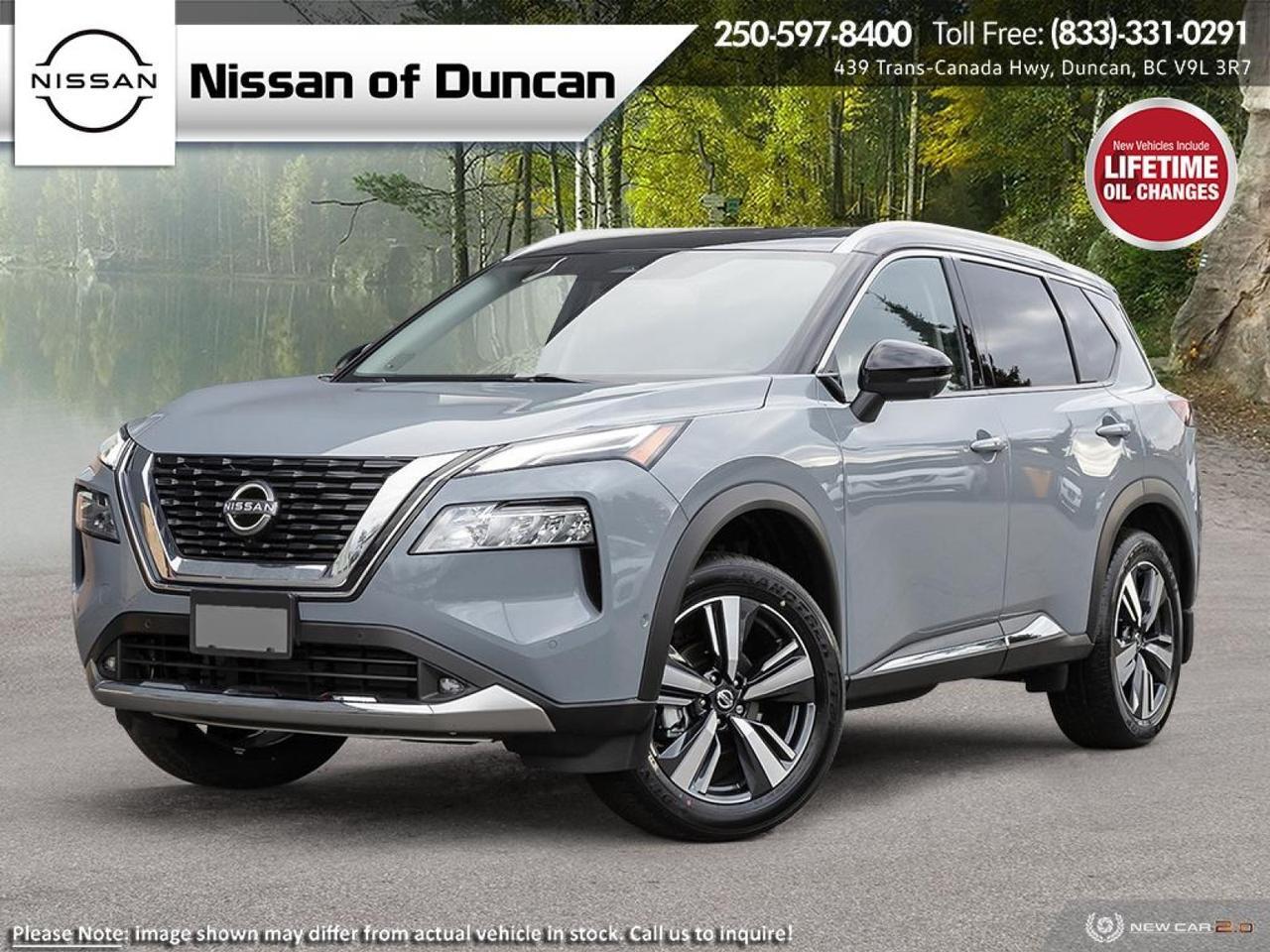 New 2023 Nissan Rogue Platinum in Duncan BC