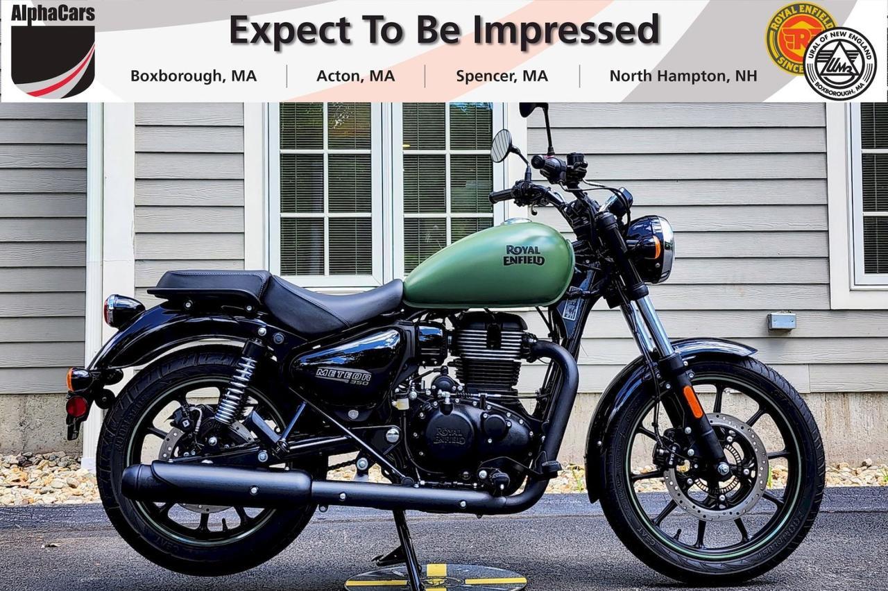 2023 Royal Enfield Meteor 350 Fireball Matte Green Spencer, MA 62111044