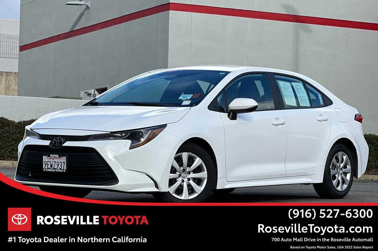 Used Toyota Corollas at the Roseville Automall