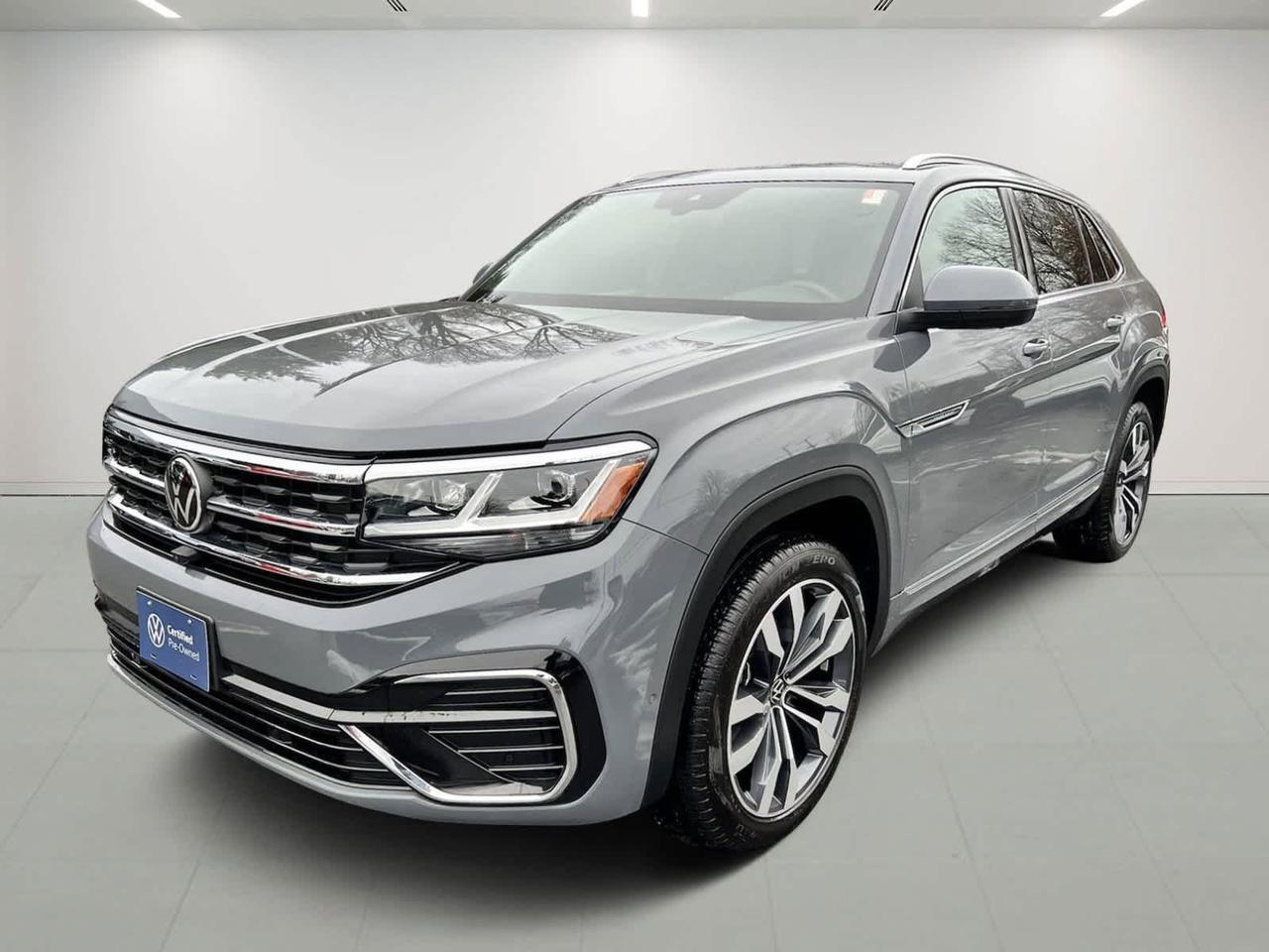 Pre-Owned 2022 Volkswagen Atlas Cross Sport 3 6l V6 Sel R Line Black ...