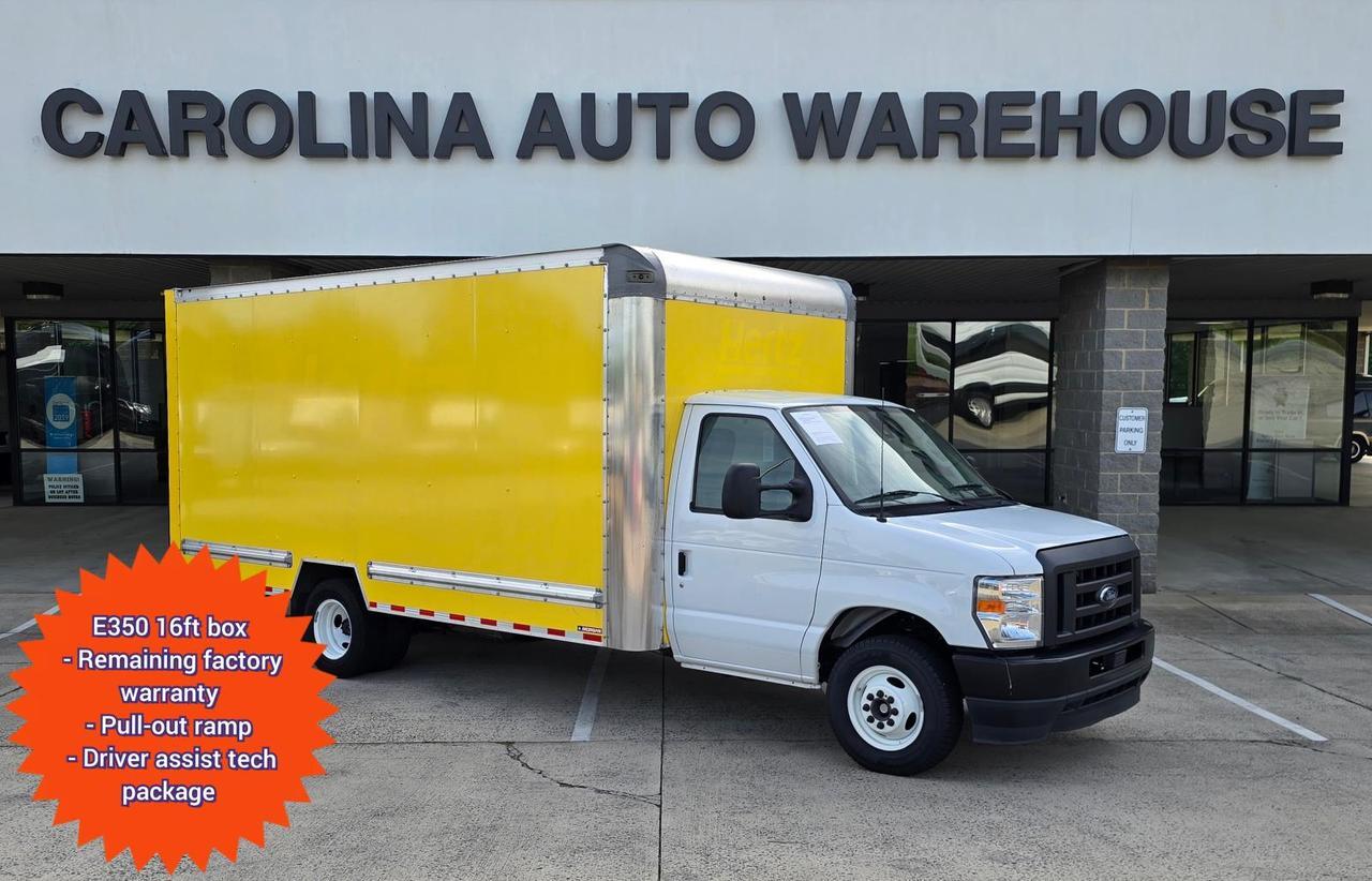 2024 Ford E-Series Cutaway E-350 DRW 16ft Box Truck W/Roll-Up Door and ...