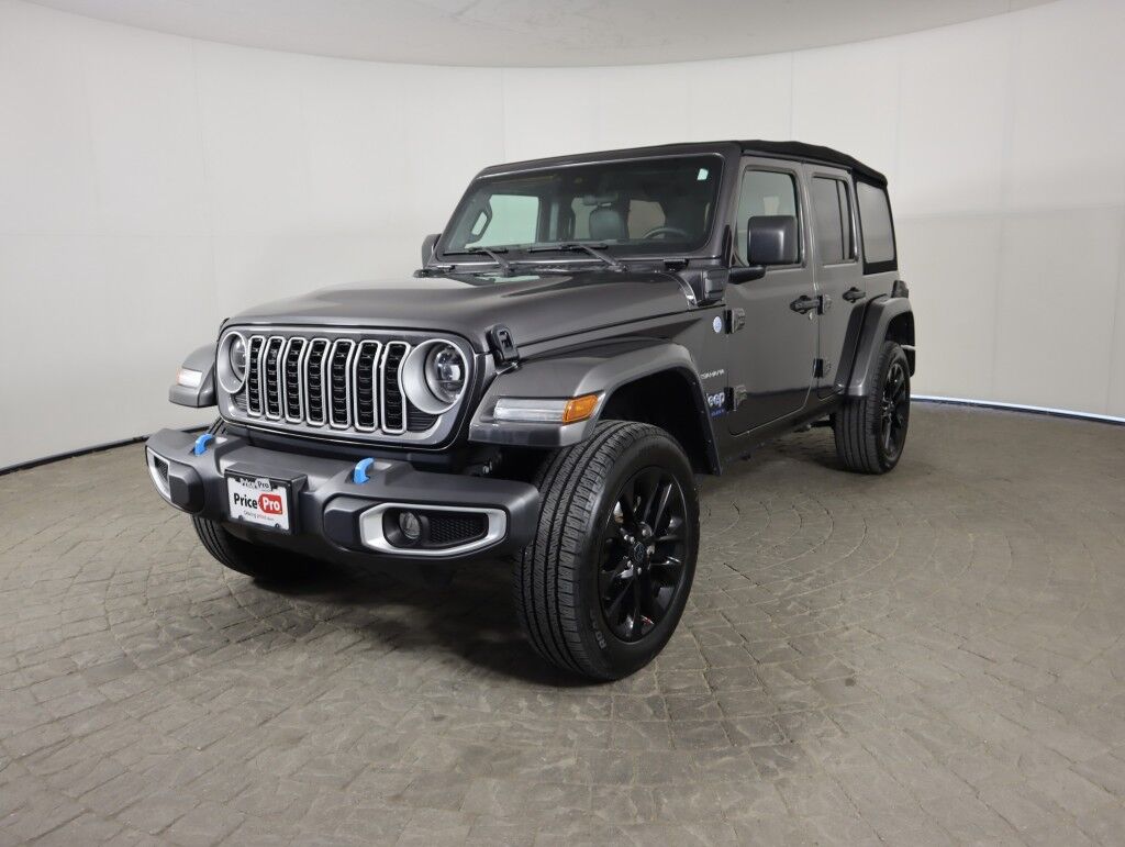Used 2024 Jeep Wrangler 4xe Sahara 4x4 w/Leather/Safety Group in Maumee OH
