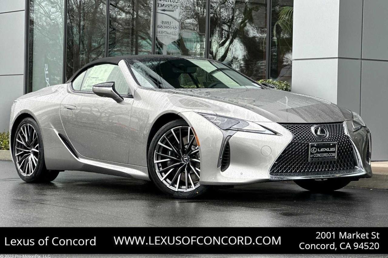 New 2024 Lexus LC 500 CONVERTIBLE in Concord CA