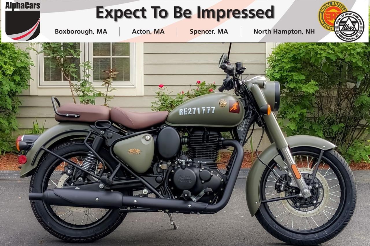 2024 Royal Enfield Classic 350 Signals Marsh Grey Boxborough, MA 61067182